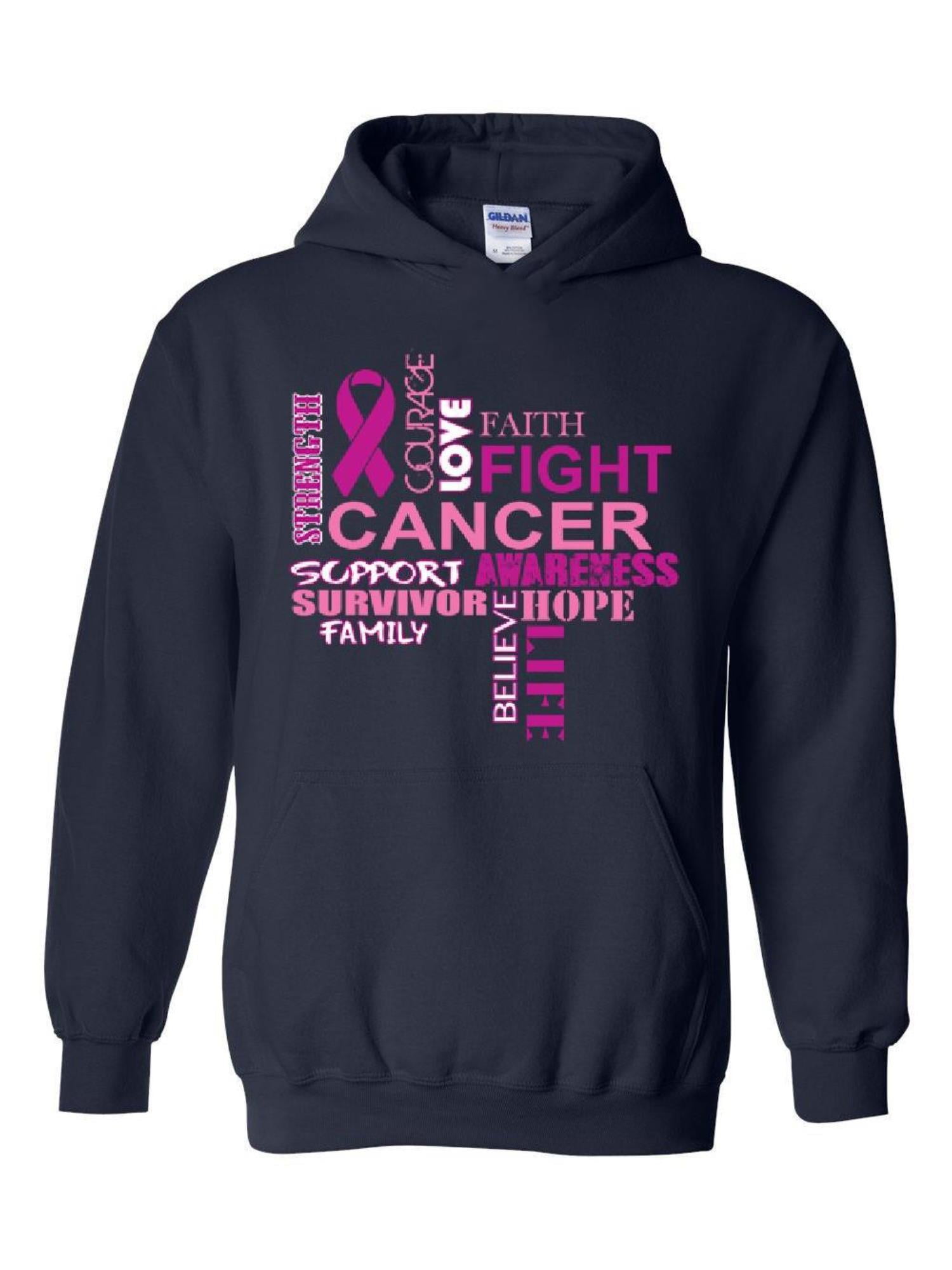 IWPF - Mens Sweatshirts and Hoodies - Fight Breast Cancer - Walmart.com