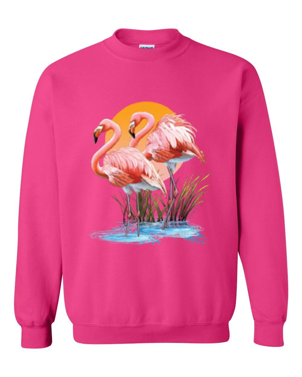 IWPF - Women Sweatshirts and Hoodies - Flamingo - Walmart.com