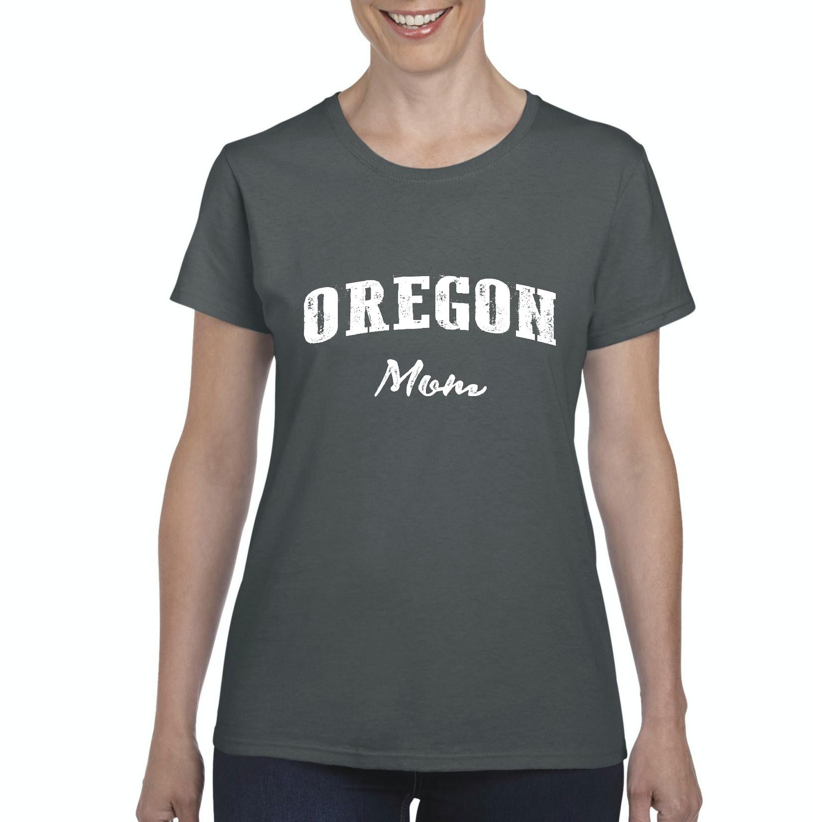 IWPF - Women's T-Shirt Short Sleeve - Oregon Mom - Walmart.com