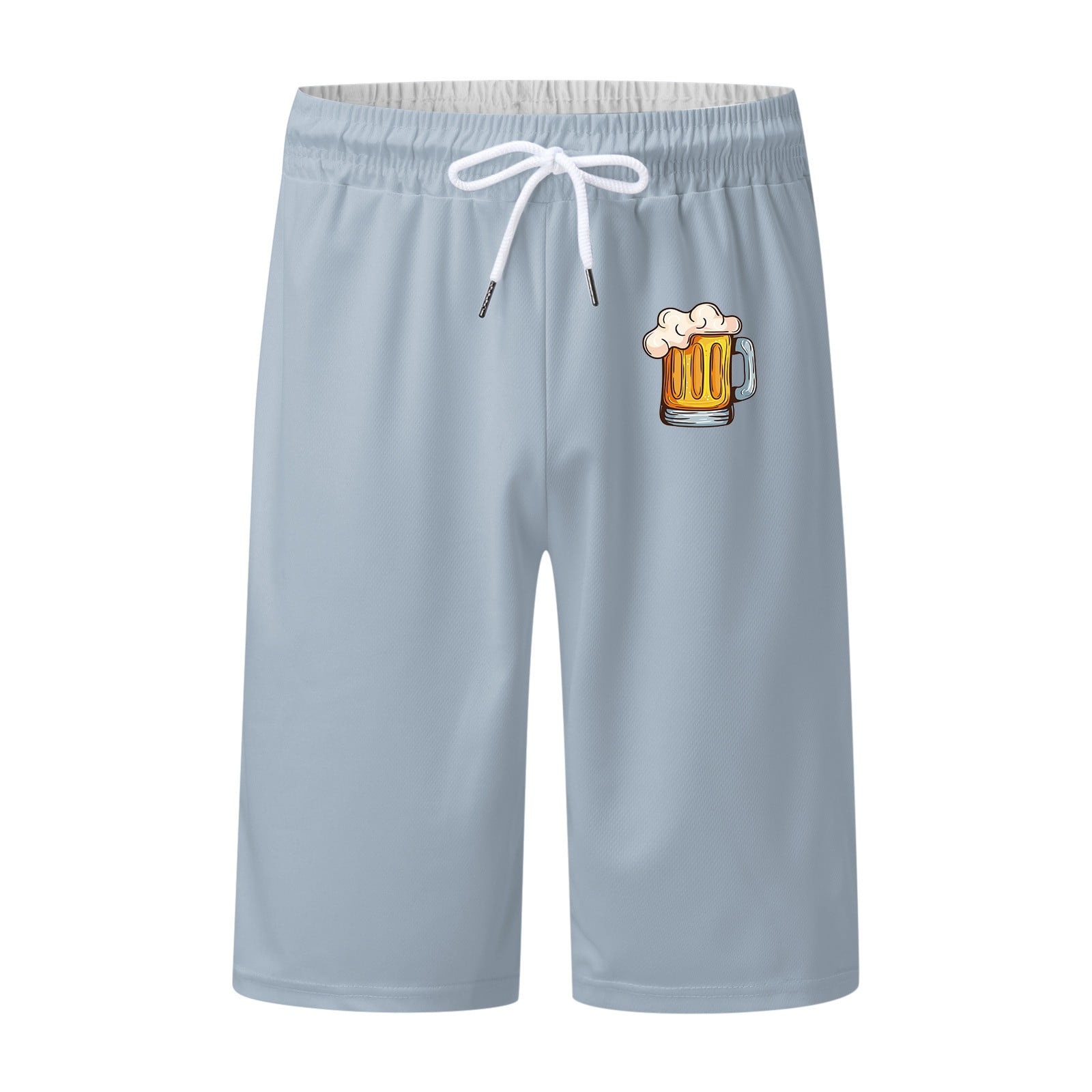 IWRICH Cheers Glass Toast for Men Swim Shorts Casual Beach Short Pants ...