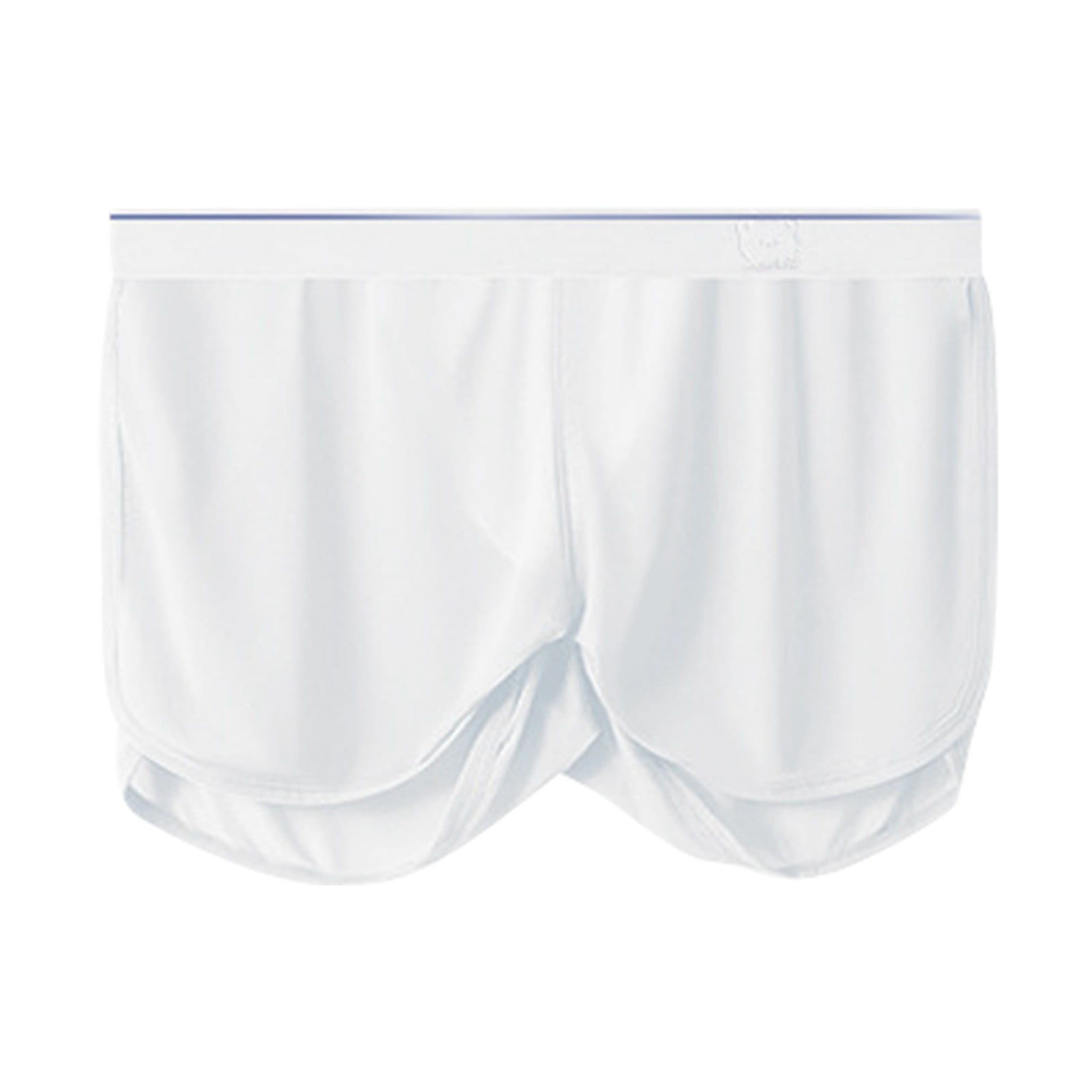 IWRICH Men's Boxer Underwear Athletic Briefs Split Side Boxer Shorts Briefs White L - Walmart.com