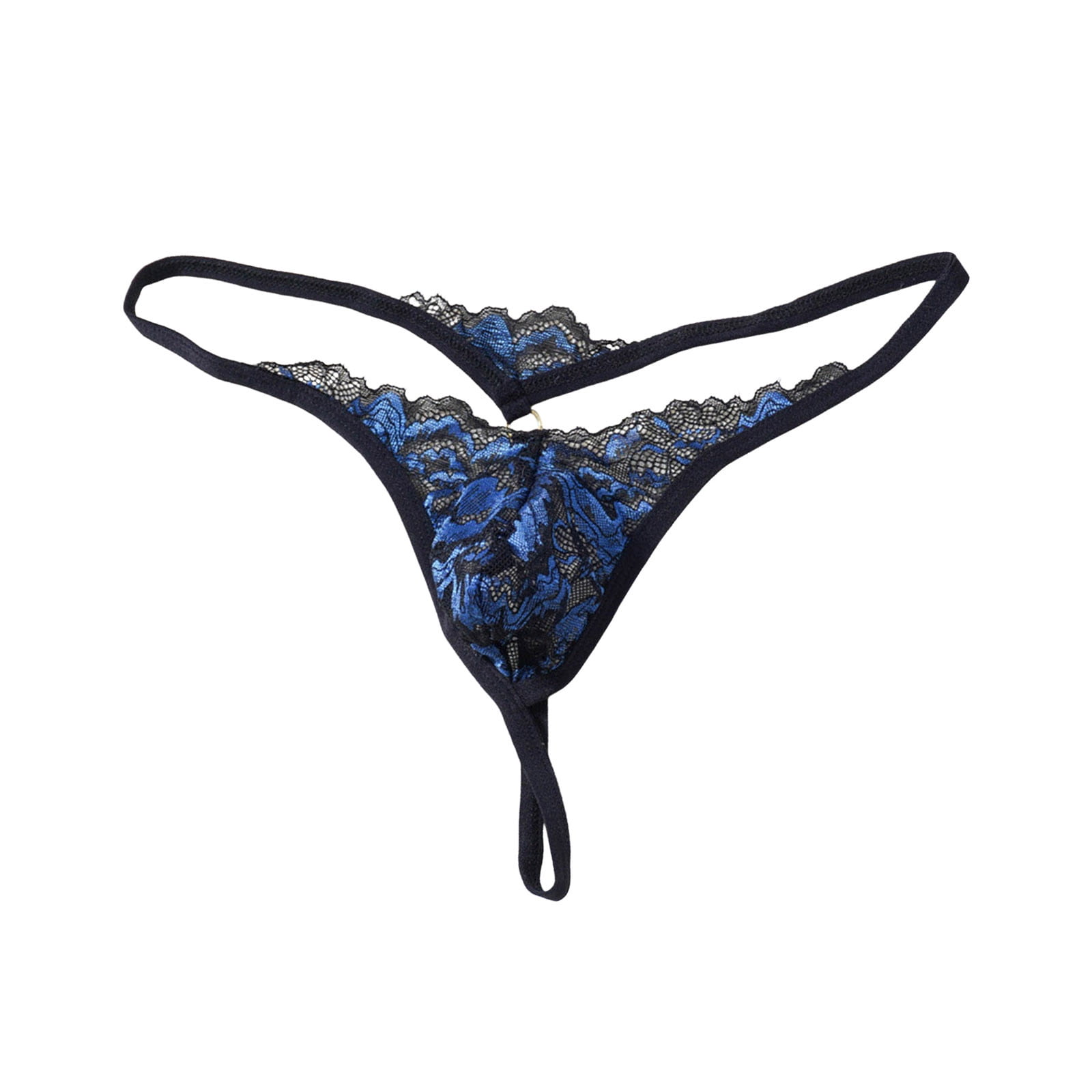 IWRICH Men's Lace Thong Lightweight Low Rise Comfort Fit Soft Stretch ...