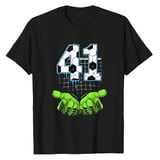 IWRICH Soccer 41 Four One Funny Gen Alpha Meme Drip T-Shirt Black L ...