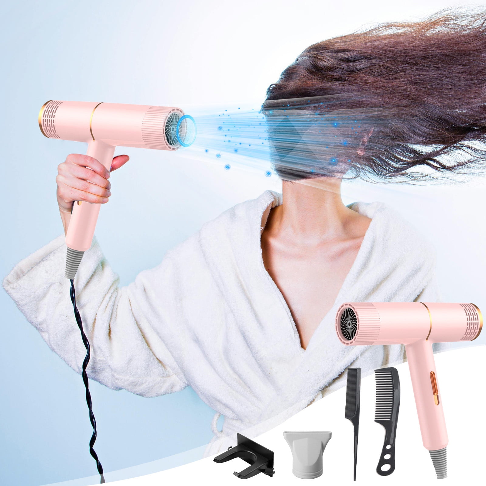 Iwruhzy Electric Hair Dryer High Power Electric Hair Dryer Home Hair