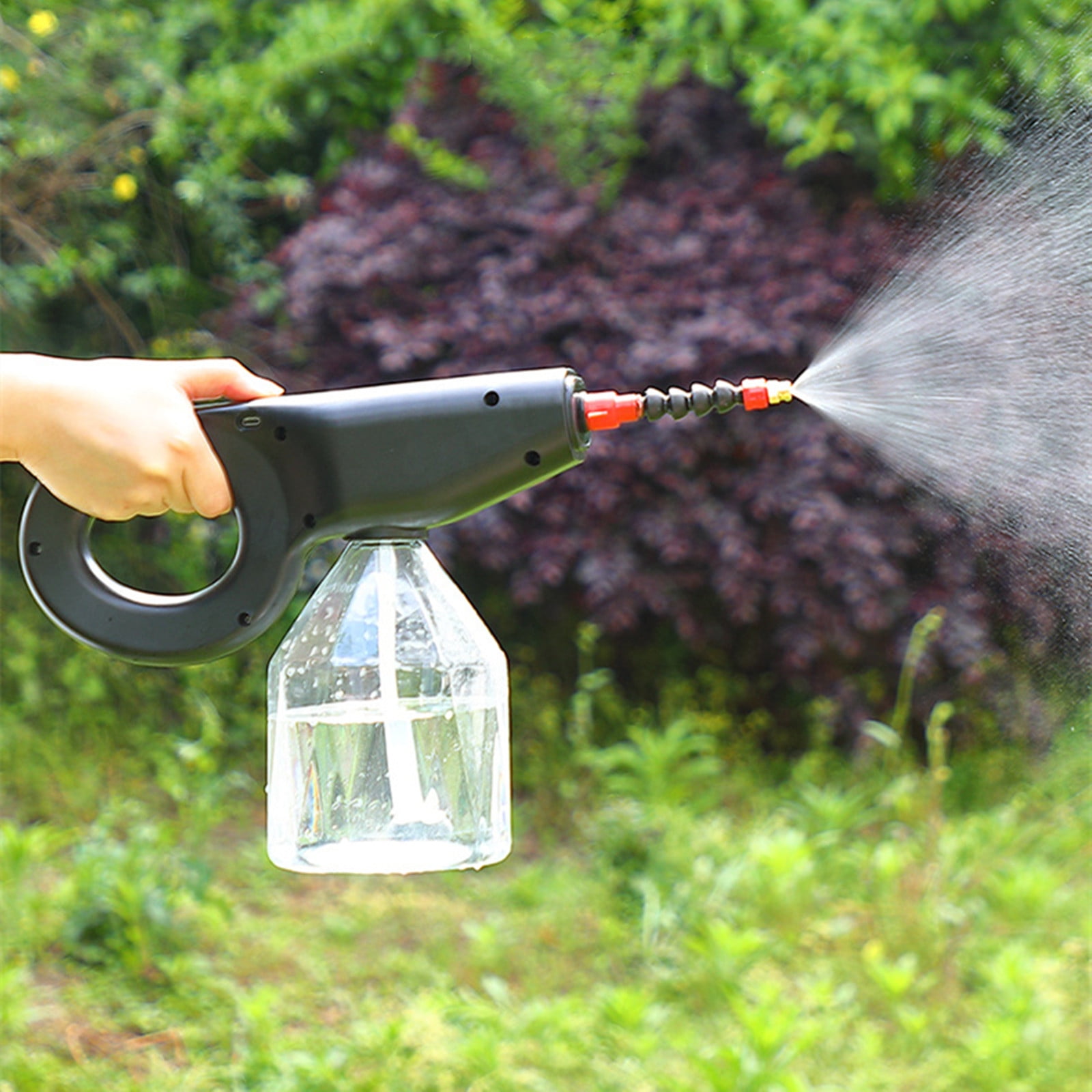 IWRUHZY Electric Plant Sprayer Watering Battery Rechargeable Plant Mist ...