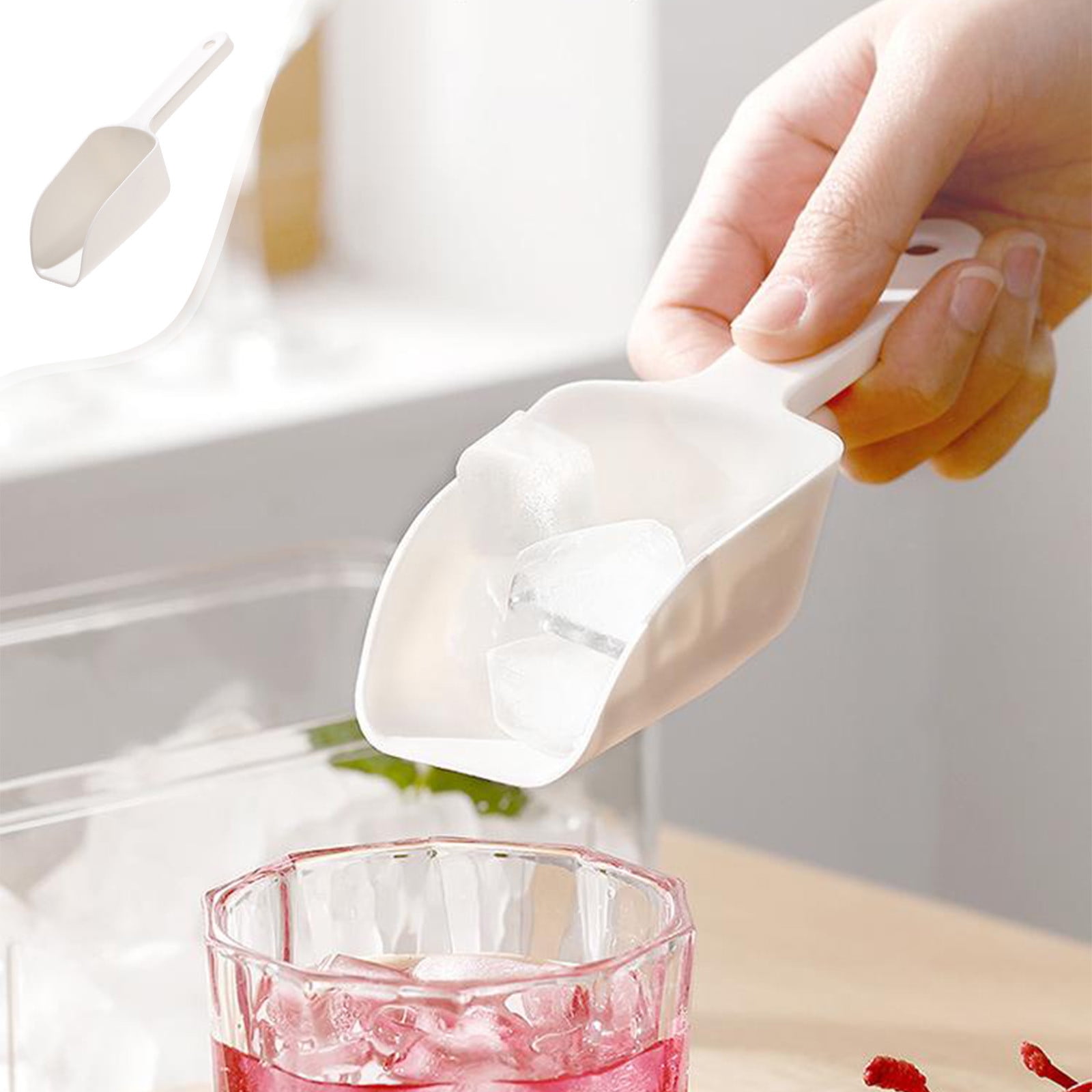 IWRUHZY Ice Scoop Ice Scoop for Freezer Home Baking Scoop Kitchen Multi ...