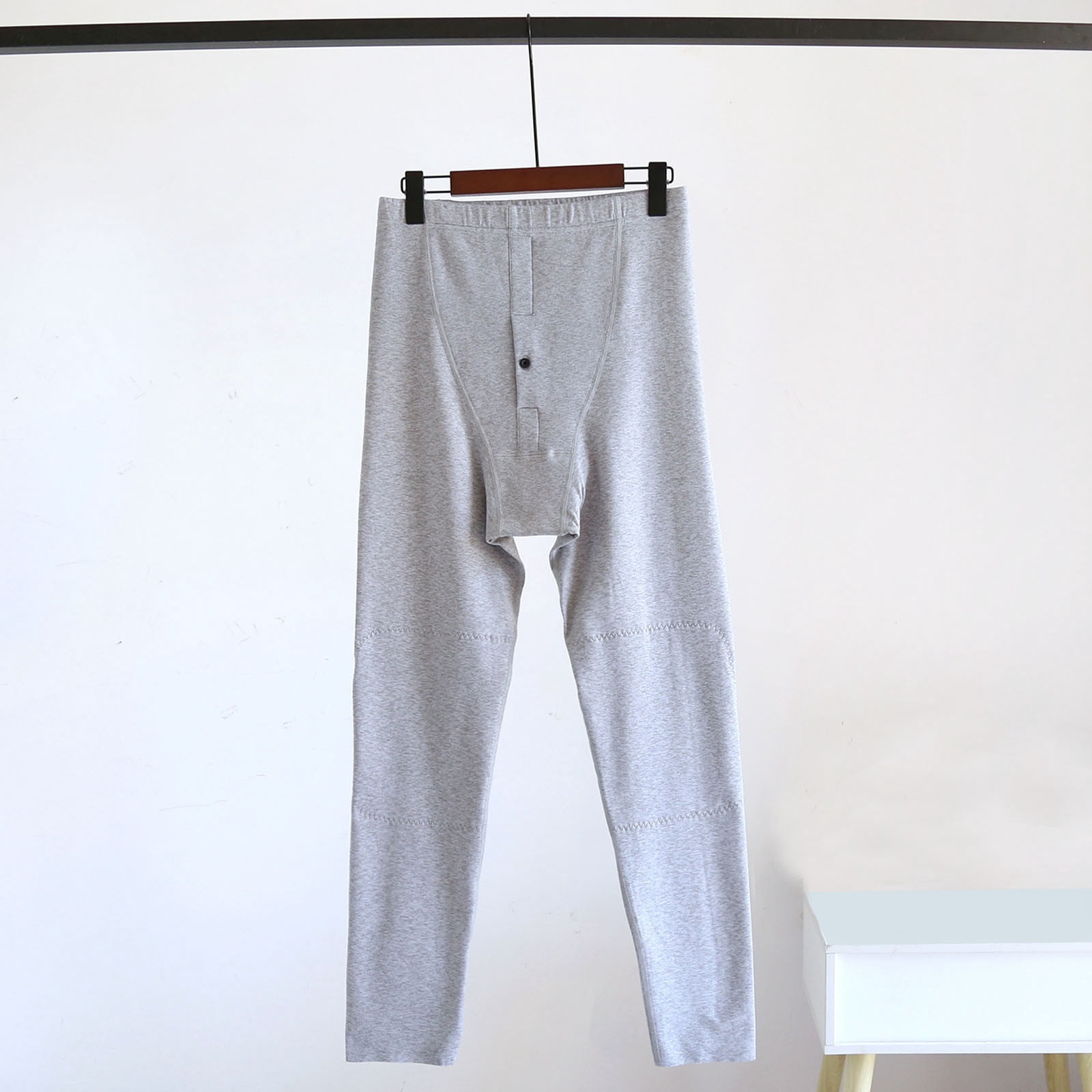 IWRUHZY Mens thermal Underwear Pants Long Johns Soft Stretch Fleece ...