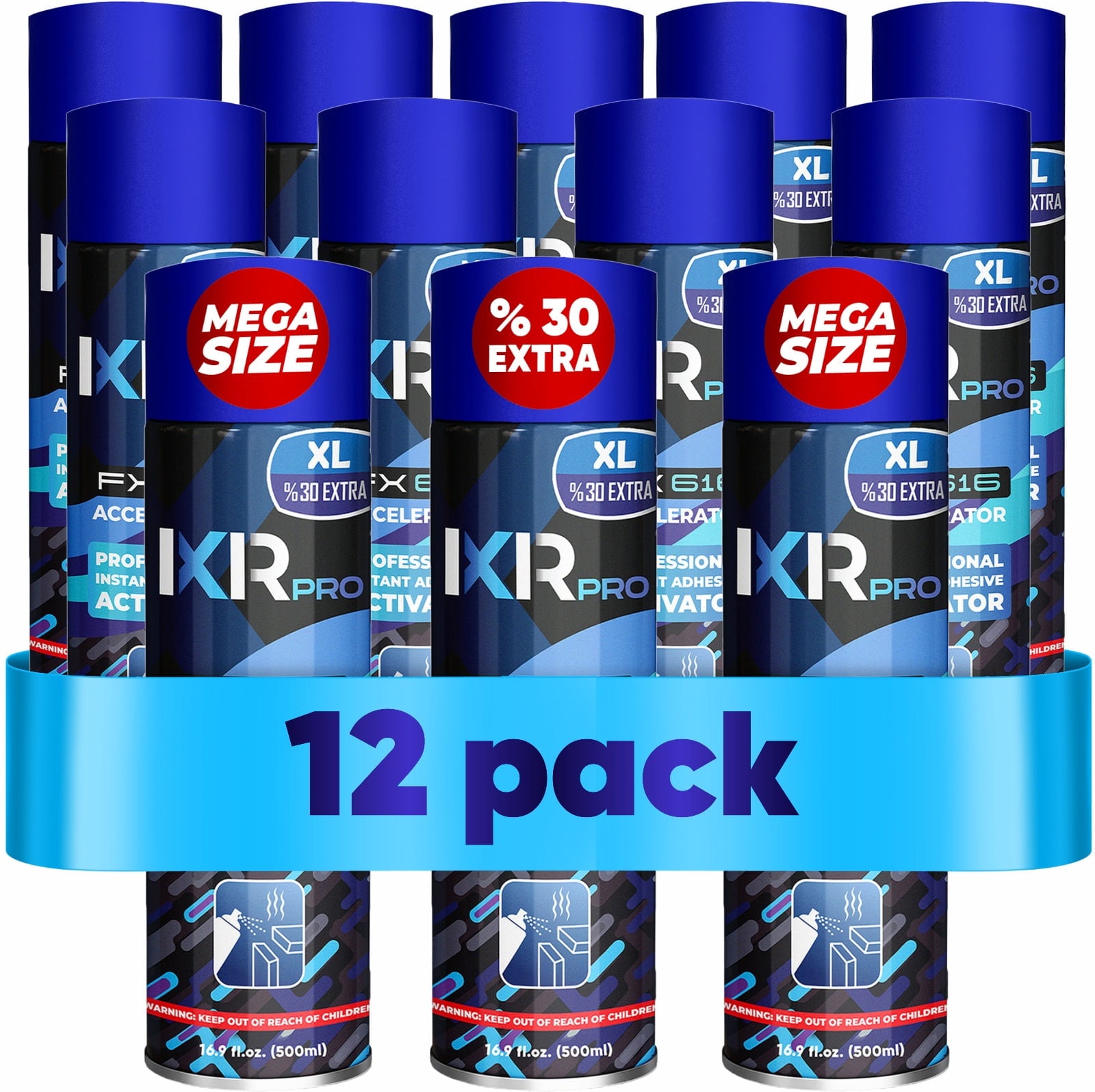 IXIRPRO XL Activator Spray (12 Pack), 16.9 Fl oz Professional ...