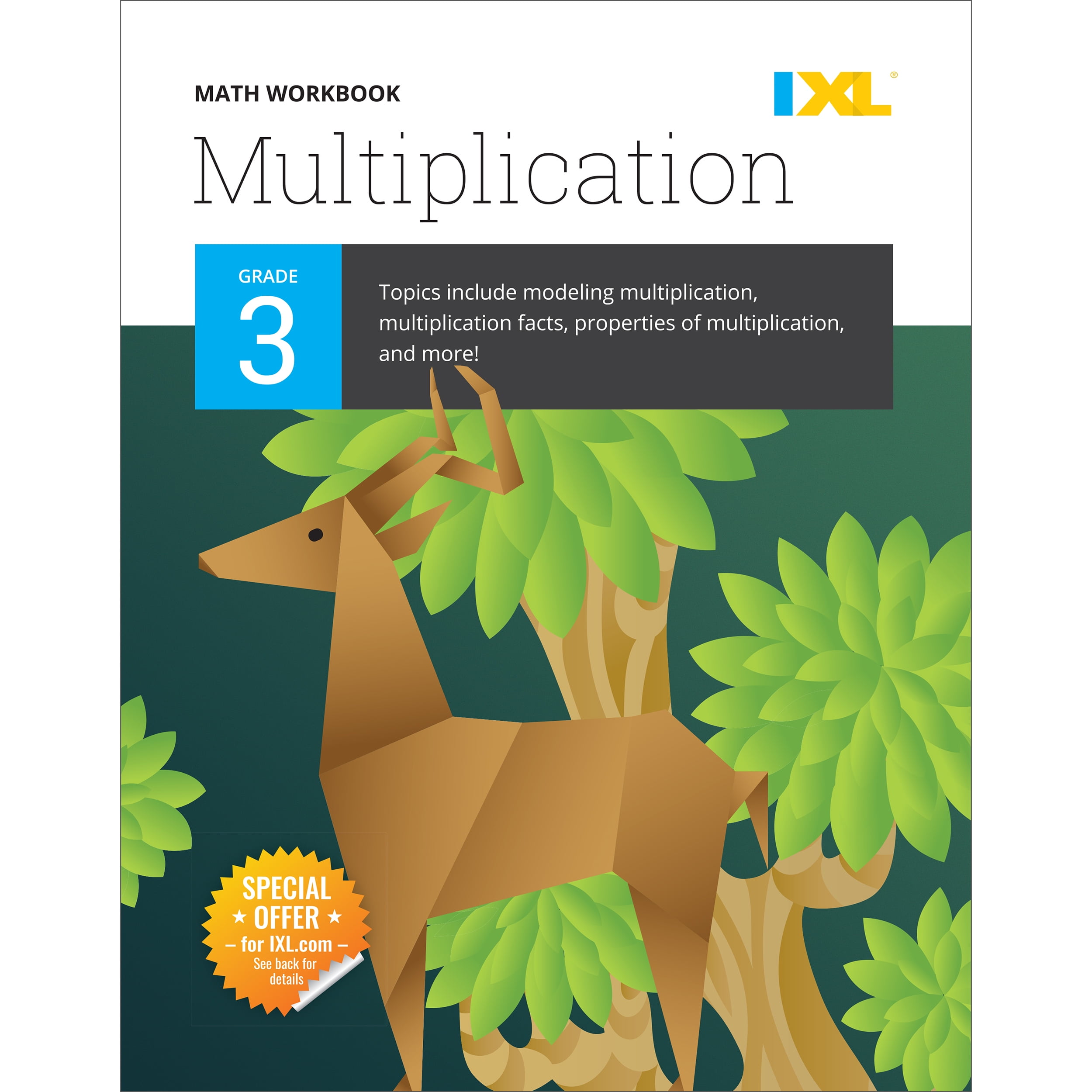 IXL Topic-Specific Workbooks IXL Math Workbook: Grade 3 Multiplication ...