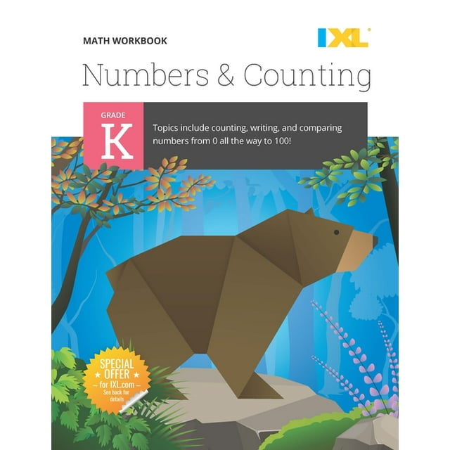 IXL Topic-Specific Workbooks: Kindergarten Numbers and Counting ...