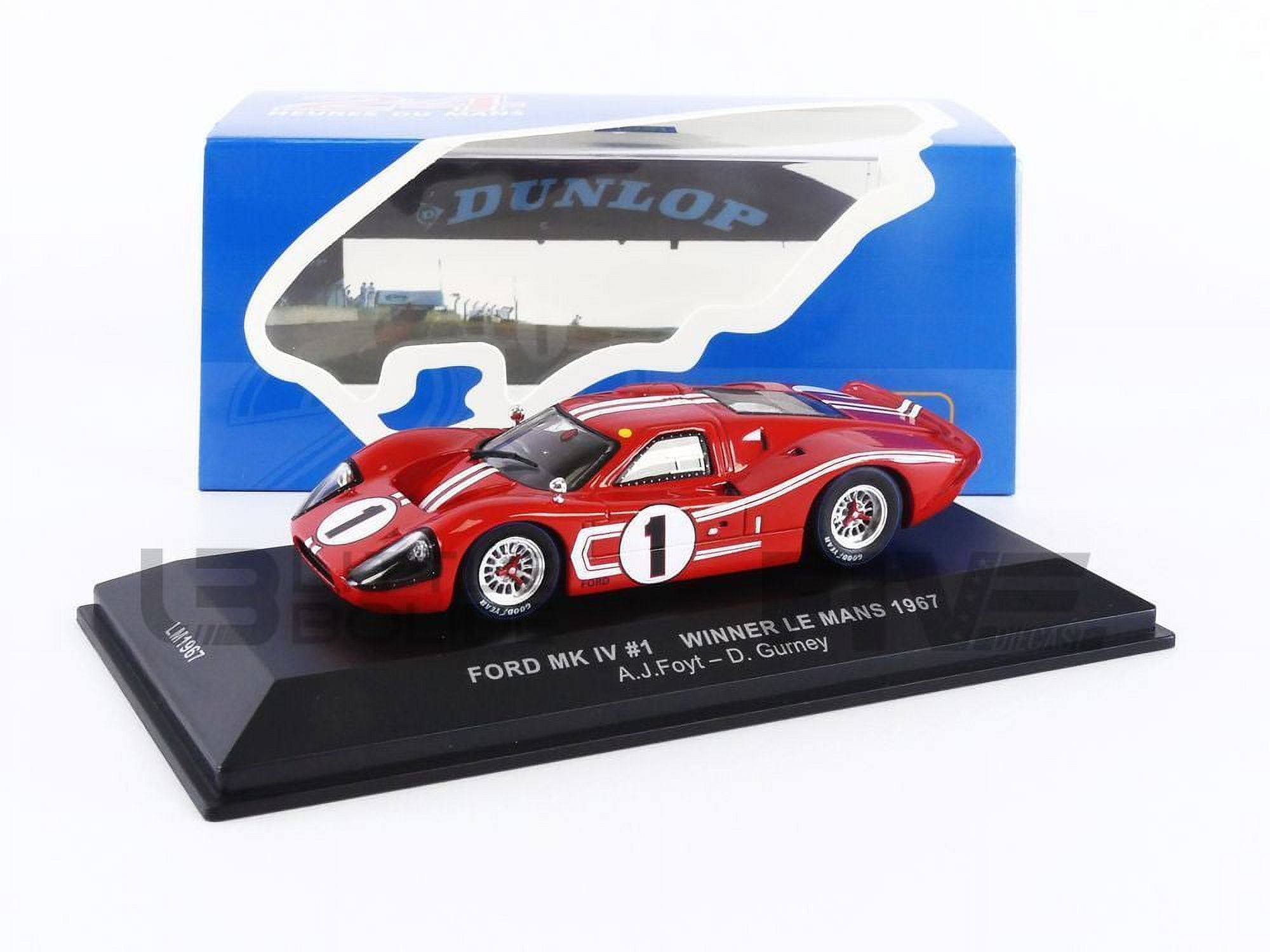 IXO 1/43 - FORD Mk IV - Winner Le Mans 1967 - Walmart.com
