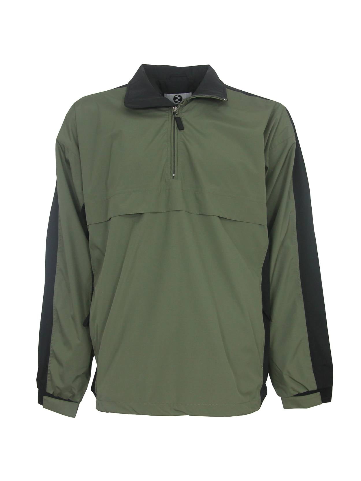 IXSPA Golf Men's G-Tex 1/4 Zip Pullover Windshirt, 2X-Large Green ...