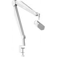 IXTECH Microphone Boom Arm White Mic Arm for Blue Yeti Shure Sm7b ...