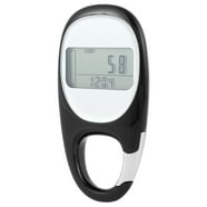 Pedusa PE-771 Tri-Axis Multi-Function Pocket Pedometer with Belt Clip ...