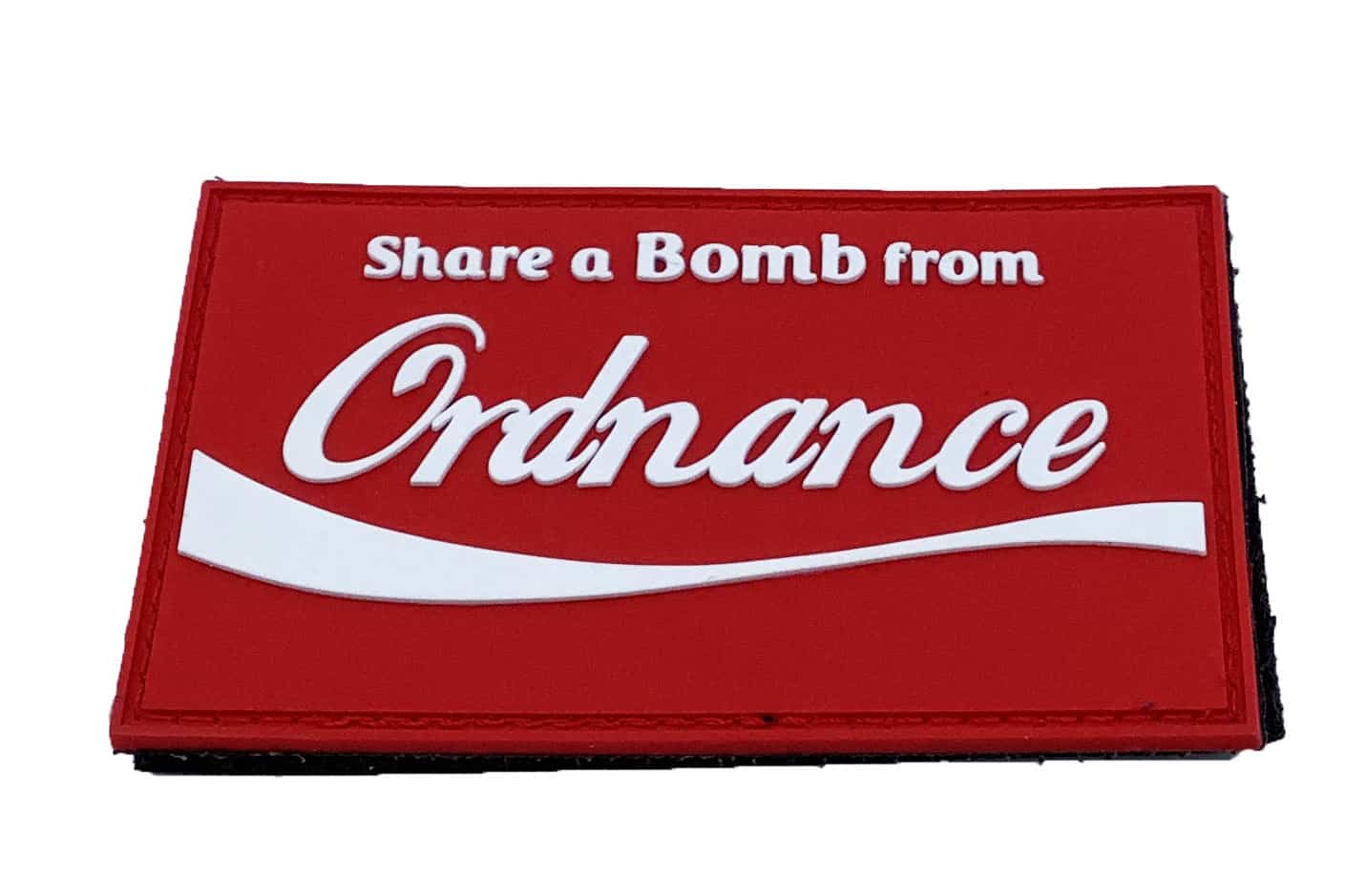 IYAOYAS Share a Bomb from Ordnance PVC patch - With Hook and Loop ...