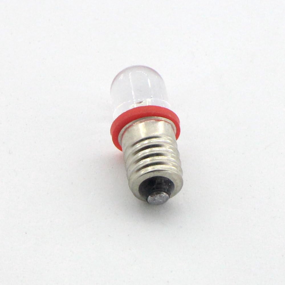 IYFFDFE-10pcs E10 Screw DC3V Red Spot Led Bulb Light Lamps +10pcs E10 ...