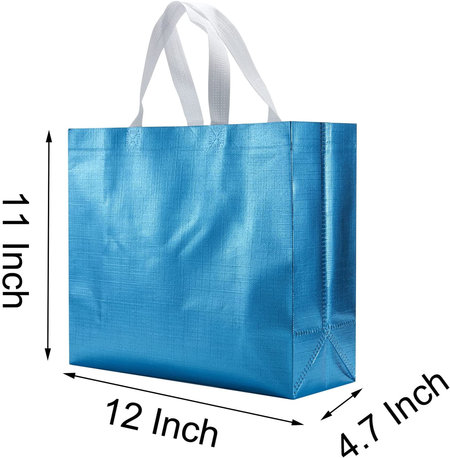 IYFFDFE-12 Pcs Present Gift Bags Reusable Gift Bag for Party Wedding ...