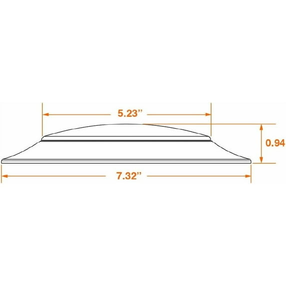IYFFDFE-16W LED Light Disk, 5 CCT 2700/3000/3500/4000/5000K, Dimmable ...