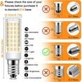 IYFFDFE-2-Pack E14 LED Bulb/NOT-Dimmable E14 Socket Oven Bulb for Salt ...