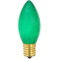 IYFFDFE-25 Pack 7 Watt C9 Ceramic Green Incandescent Light Bulb ...