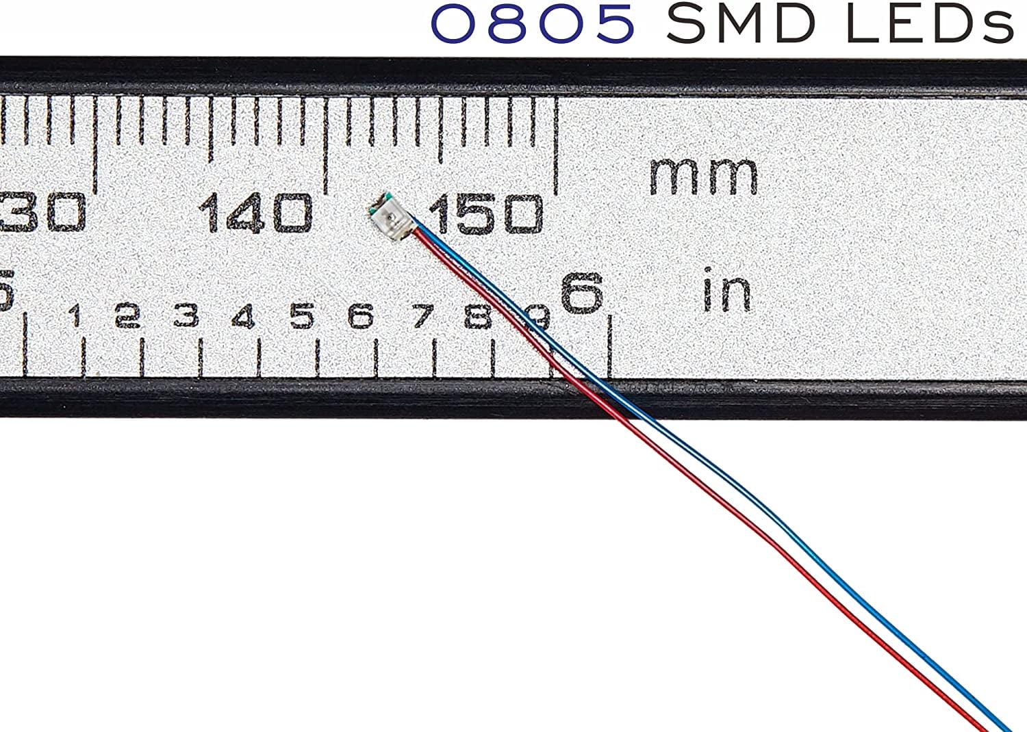 IYFFDFE-25PCS Pre-Wired 0805 SMD LED Micro LEDs(Light Mode: Continuous ...