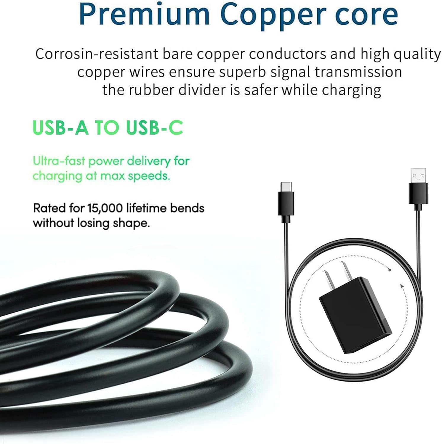 IYFFDFE-5V USB TYPE C Wall Fast Charger for UE Ultimate Ears MEGABOOM 4 ...