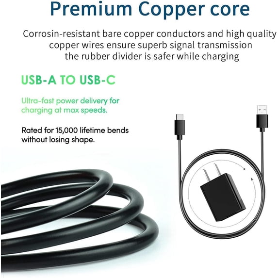 IYFFDFE-5V USB TYPE C Wall Fast Charger for UE Ultimate Ears MEGABOOM 4 ...