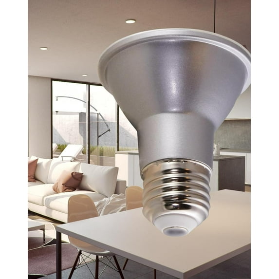 IYFFDFE-6.5W PAR20 LED Light Bulb 5000K Natural Light 520 Lumens 40 ...