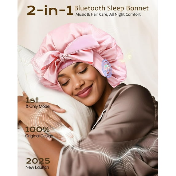 IYFFDFE-Bluetooth Sleep Headphones with Satin Cap \u2013 Wireless ...