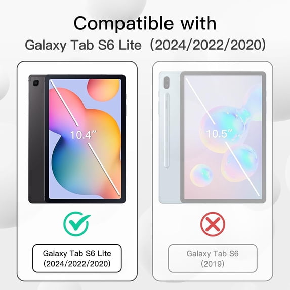 IYFFDFE-Case for Samsung Galaxy Tab S6 Lite 10.4-Inch 2024/2022/2020 ...