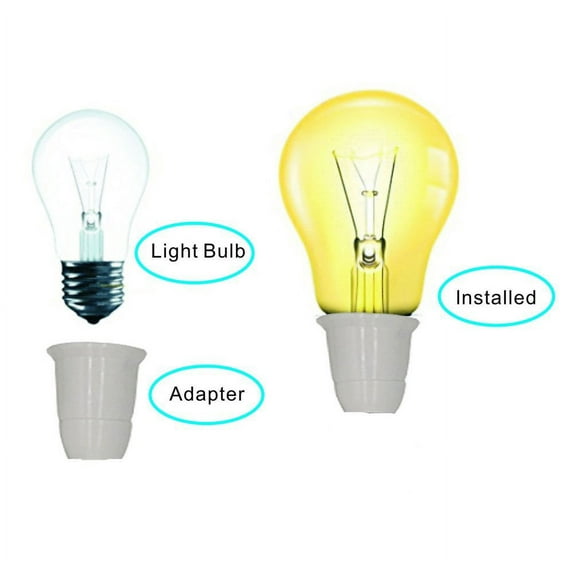 IYFFDFE-E27 Flexible Light Bulb Lamp Socket Adapter Extender/Adjustable ...