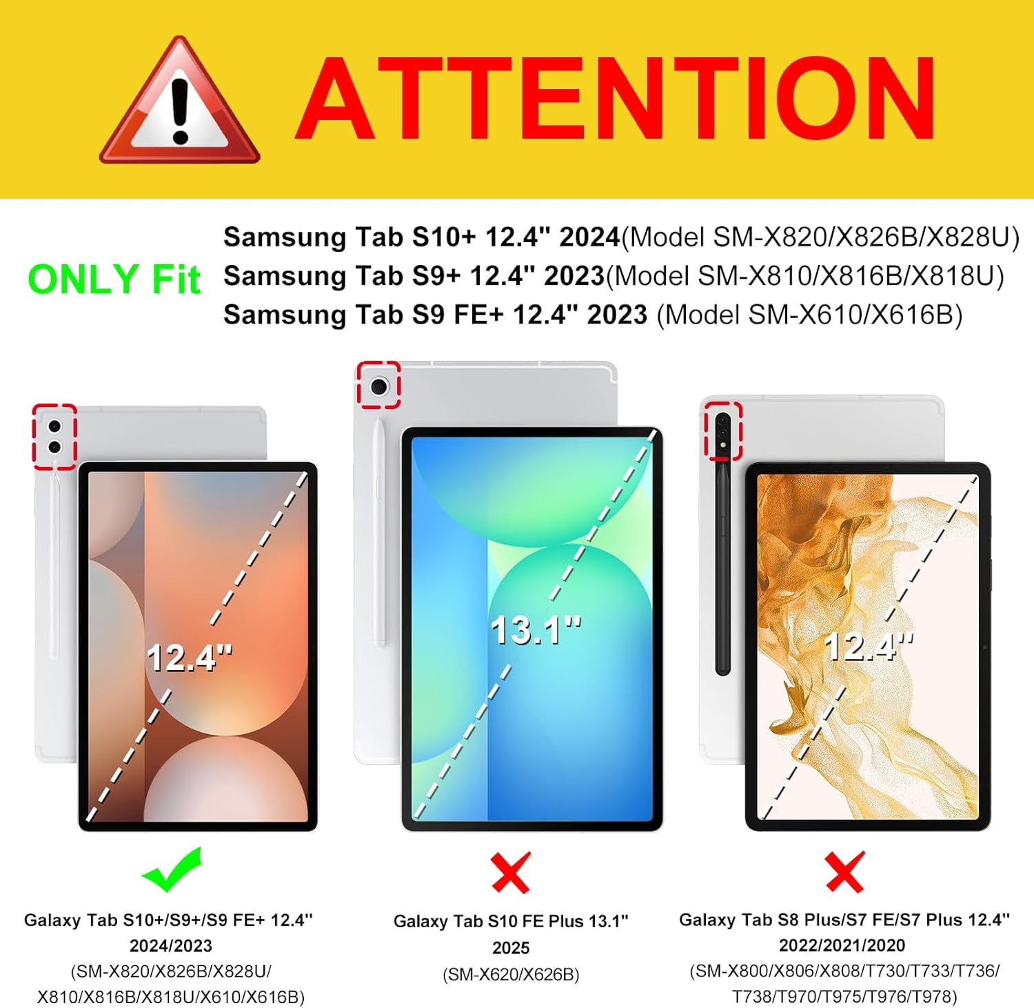 IYFFDFE-Fintie Rotating Case for Samsung Galaxy Tab S10 Plus 2024/ S9 ...