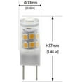 IYFFDFE-G8/GY8.6 LED Light Bulb 3 Watts Warm White - G8 Base Bi-pin ...