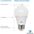 IYFFDFE-Great Eagle A19 Led Bulbs 75 Watt Equivalent - UL Listed ...