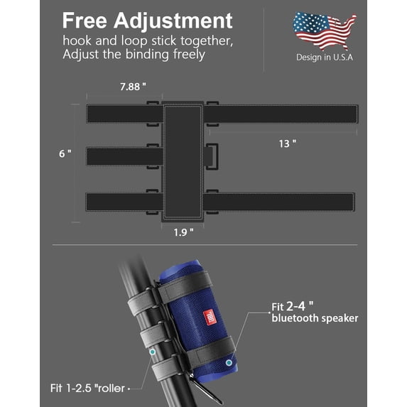 IYFFDFE-Heavy-Duty Portable Speaker Mount for Most Wireless Bluetooth ...