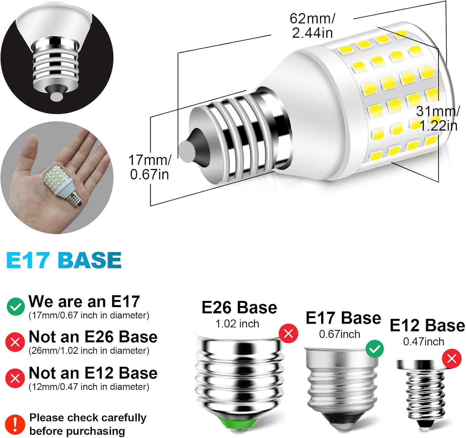 IYFFDFE-KEI D28X KEL 2816X Refrigerator Bulb 3w KEI D28A KEL2811 ...