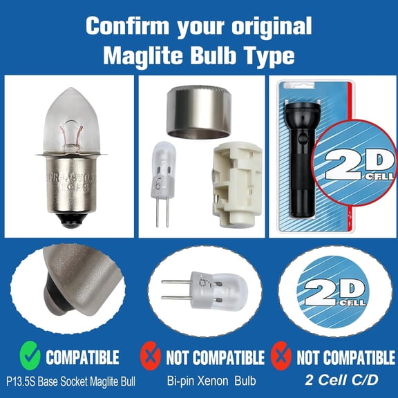 Maglite 3 Cell Bulb