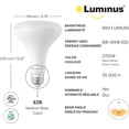 IYFFDFE-PLYC5294 BR30-8W (65W) 650 Lumens Warm White 2700K Dimmable Led ...