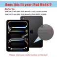IYFFDFE-PU Leather Case for iPad Pro 11 Inch 2025 M5 / 2024 M4 with ...