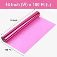 IYFFDFE-Pink Cellophane Wrap Roll, Translucent Pink Cellophane Wrapping ...
