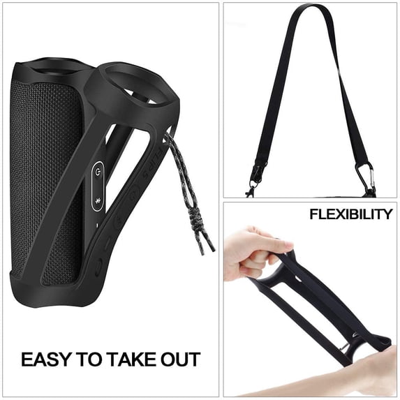 IYFFDFE-Silicone Case Compatible for FLIP 5 Portable Bluetooth Speaker ...