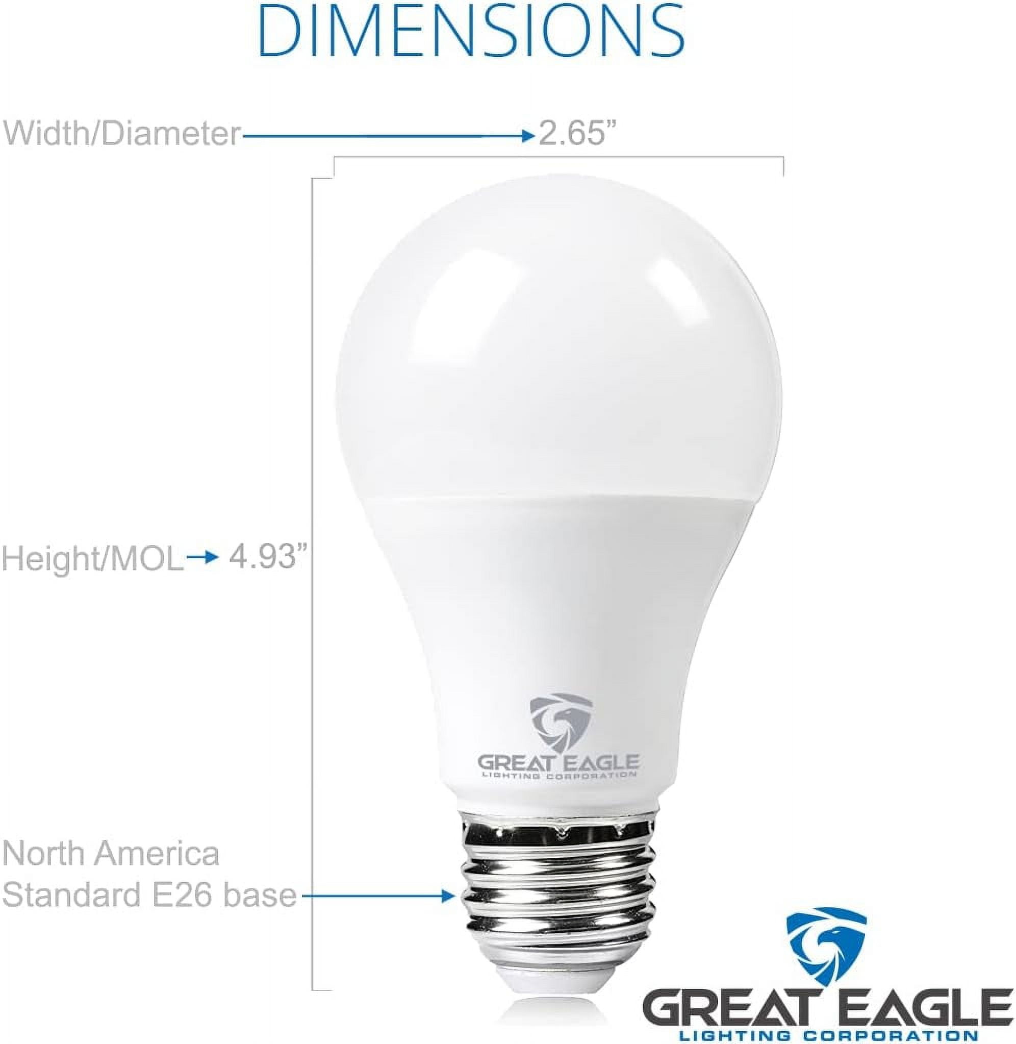 IYFFDFE-Super Bright LED Light Bulb 150W-200W Equivalent Dimmable 5000K ...