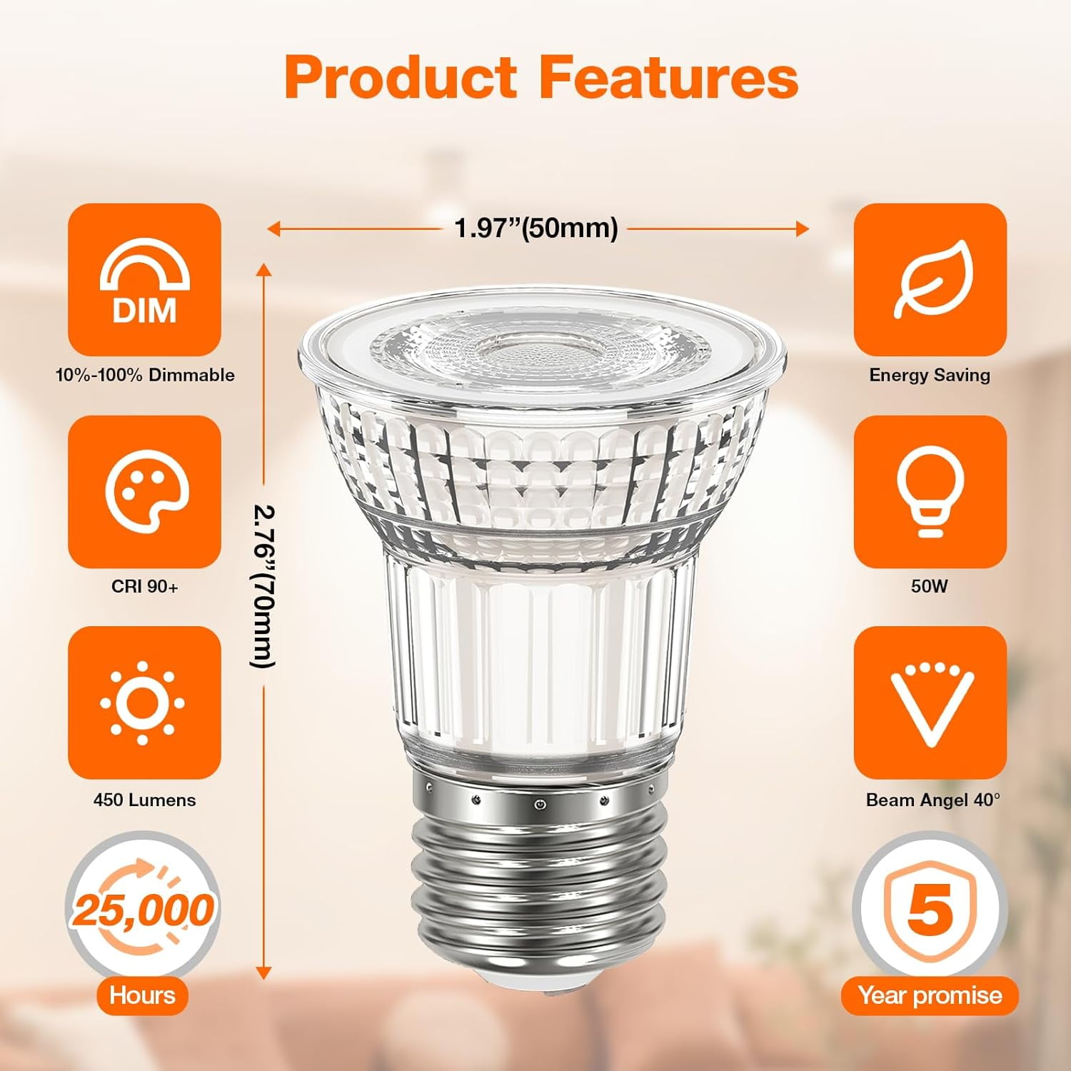 IYFFDFE-Sylvania LED TruWave Natural Series PAR16 Light Bulb, 50W ...