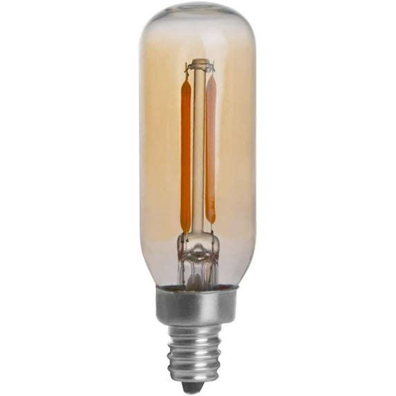 IYFFDFE-T8-DSGT-2W-WW22 Dimmable Gold Tint T8 E12 Candelabra Base 2W ...
