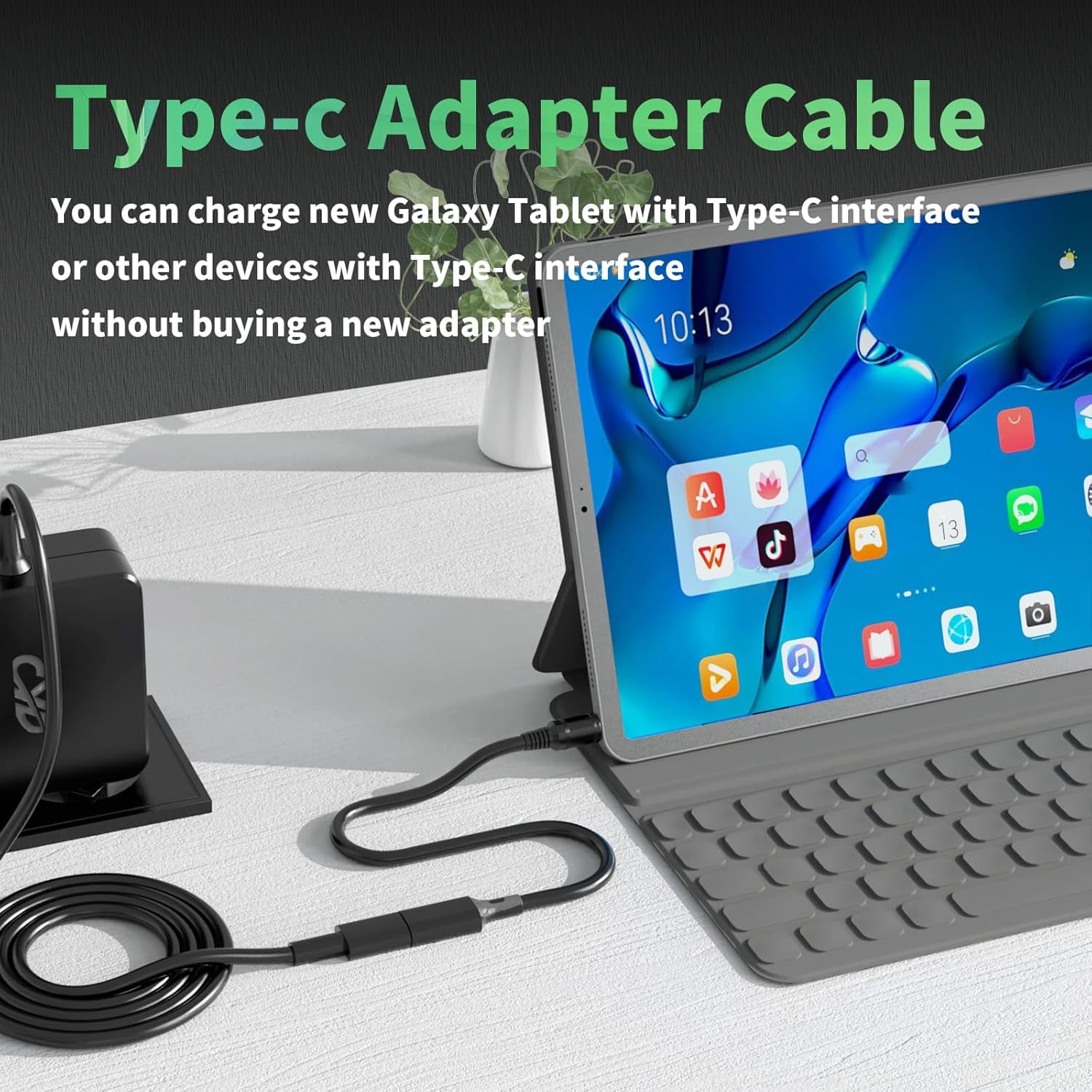 IYFFDFE-USB C to DC Adapter Cable 5.5mm x 2.5 mm, PD 15W USB C Female ...