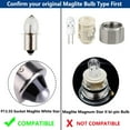 IYFFDFE-Upgrade LED Bulb White 3W DC 4-12V LED Flashlight Bulb ...