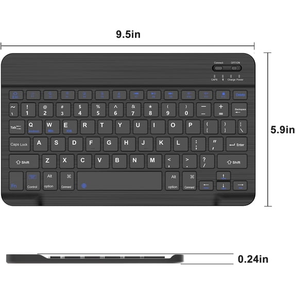 IYFFDFE-Wireless Keyboard for iPad Air 11-inch M3 /M2 & Pro 11"/iPad ...