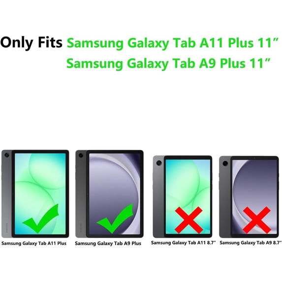 IYFFDFE-for Samsung Galaxy Tab A11+ Plus Tablet Case Magnetic Silicone ...