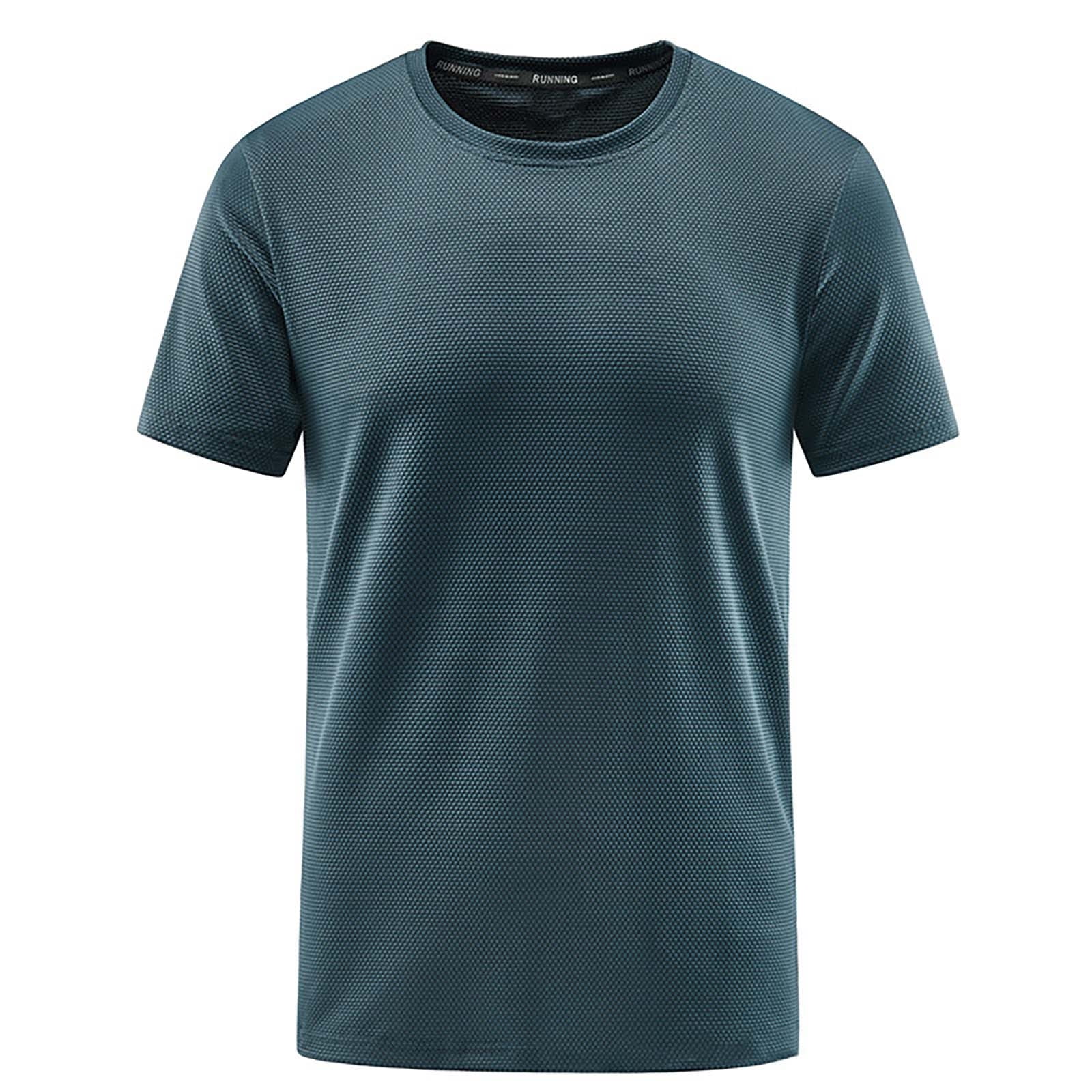 IYTR Men's Quick-drying Shirts Casual Round Neck Short Sleeve T Shirts ...