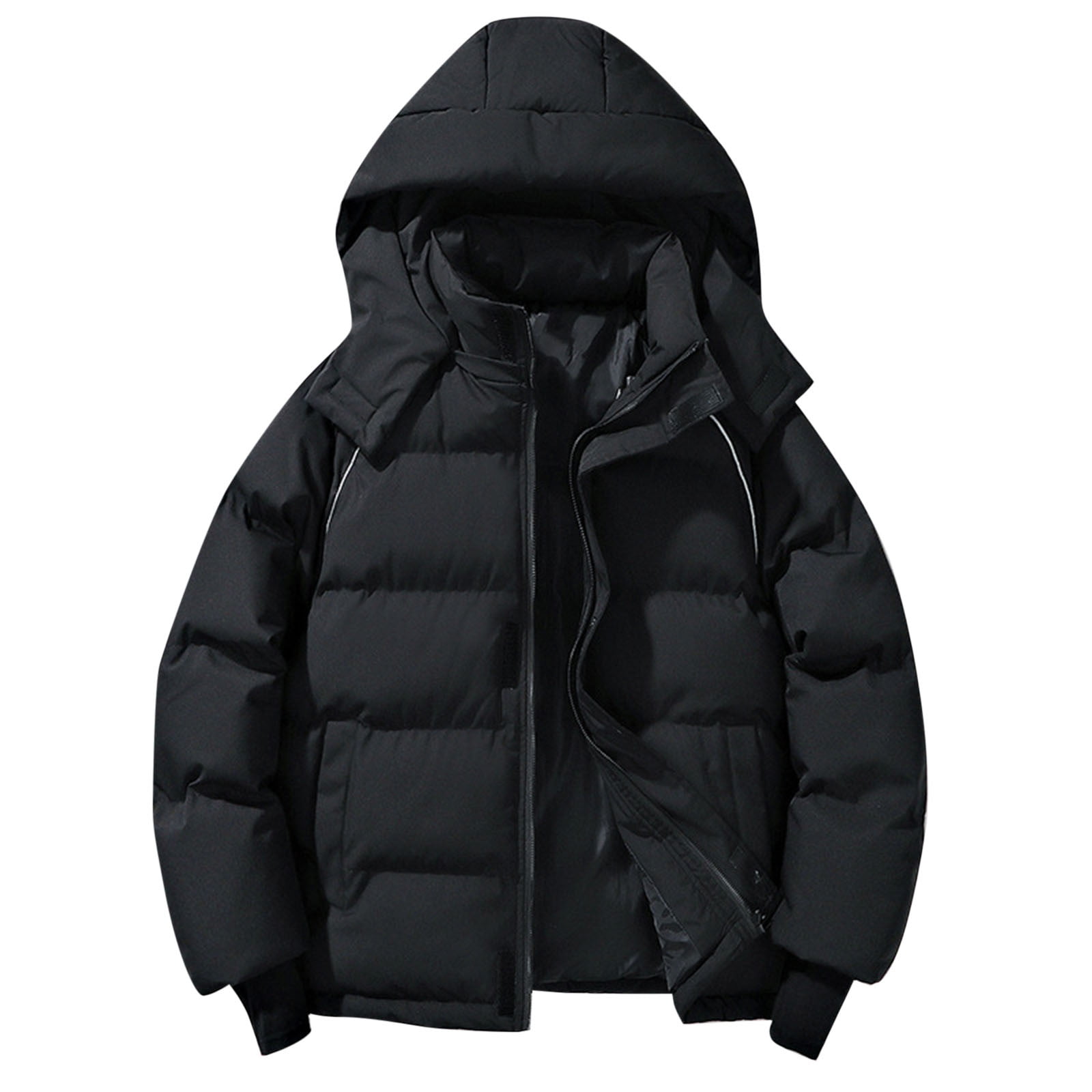 IYTR Men's Thicken Puffer Jacket Windproof Windwater Outwear Insulated ...